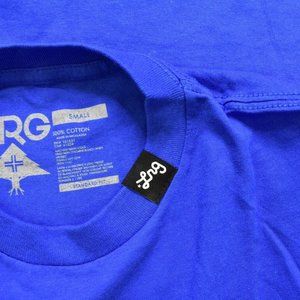 Lrg | Shirts | Lrg Lifted Research Group Mens Cycle Logo Blue Shirt New Small | Poshmark